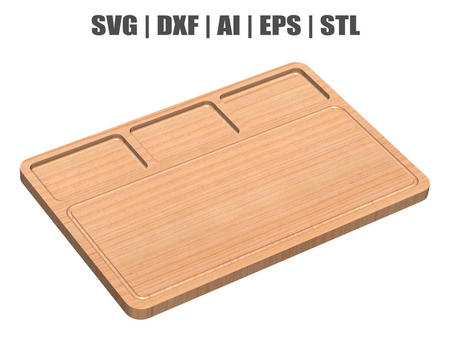 Cut Board SVG DXF Ai EPS Stl Vector File for Cnc | Etsy Australia