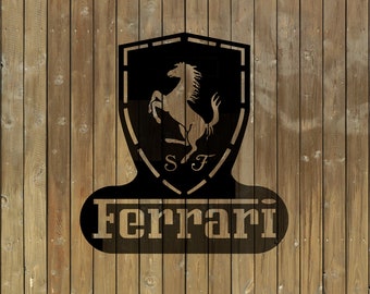 Ferrari Font Svg | Etsy