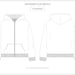 Hoodie Fashion Flat Sketch: Zip up Tech Pack Template (ai, PDF, JPEG ...