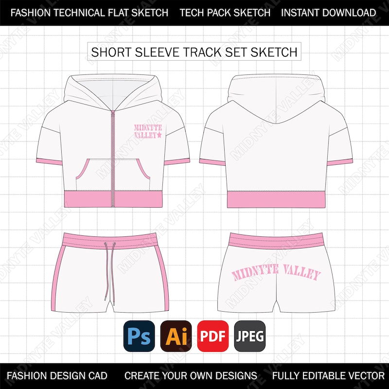 2 Piece Short Set - Etsy