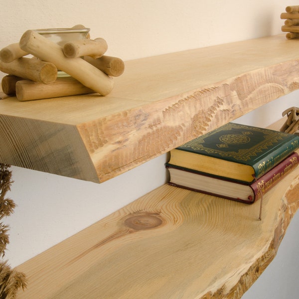Live Edge Shelf - Etsy