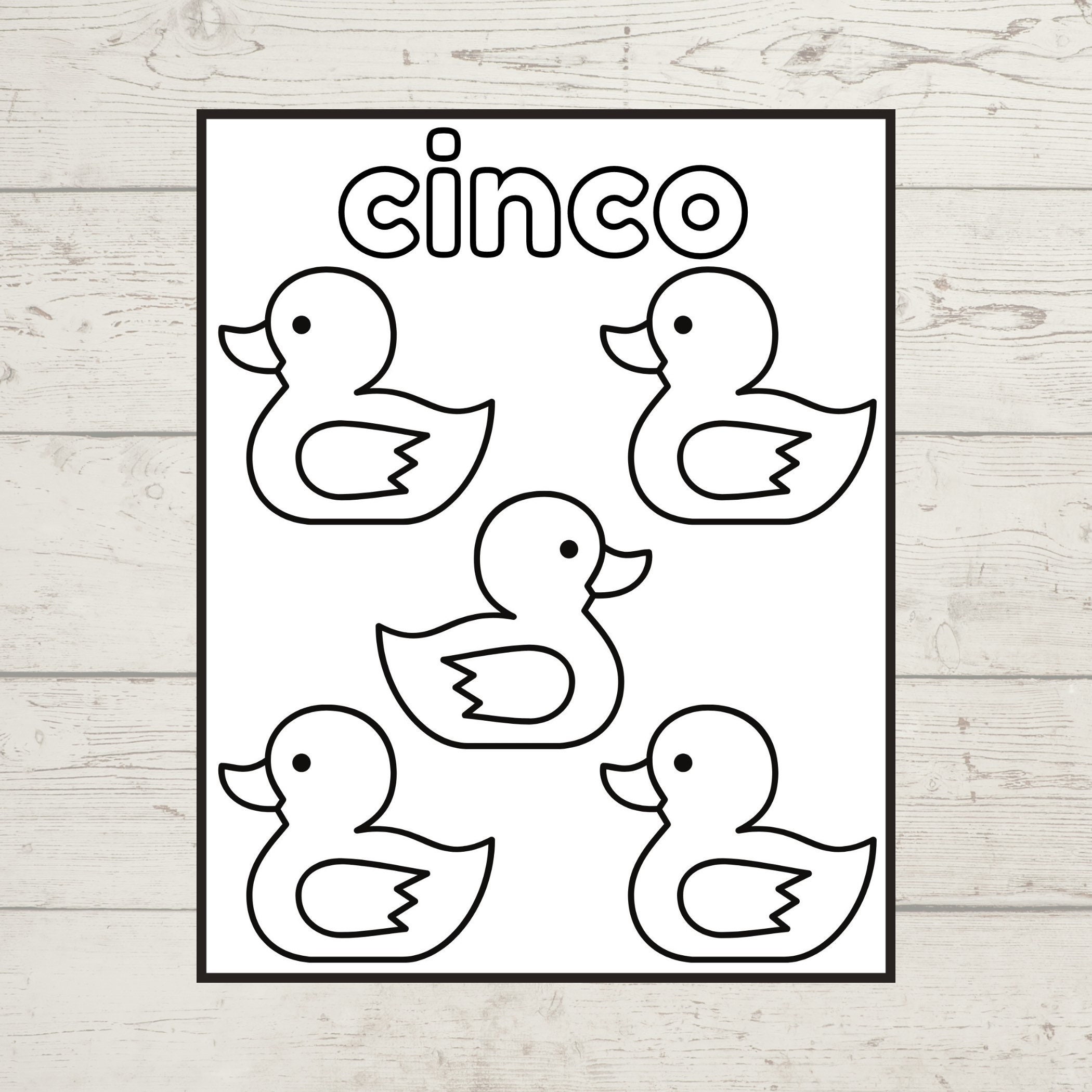 Spanish Coloring Book English Coloring Book 30 Pages Learning the ...