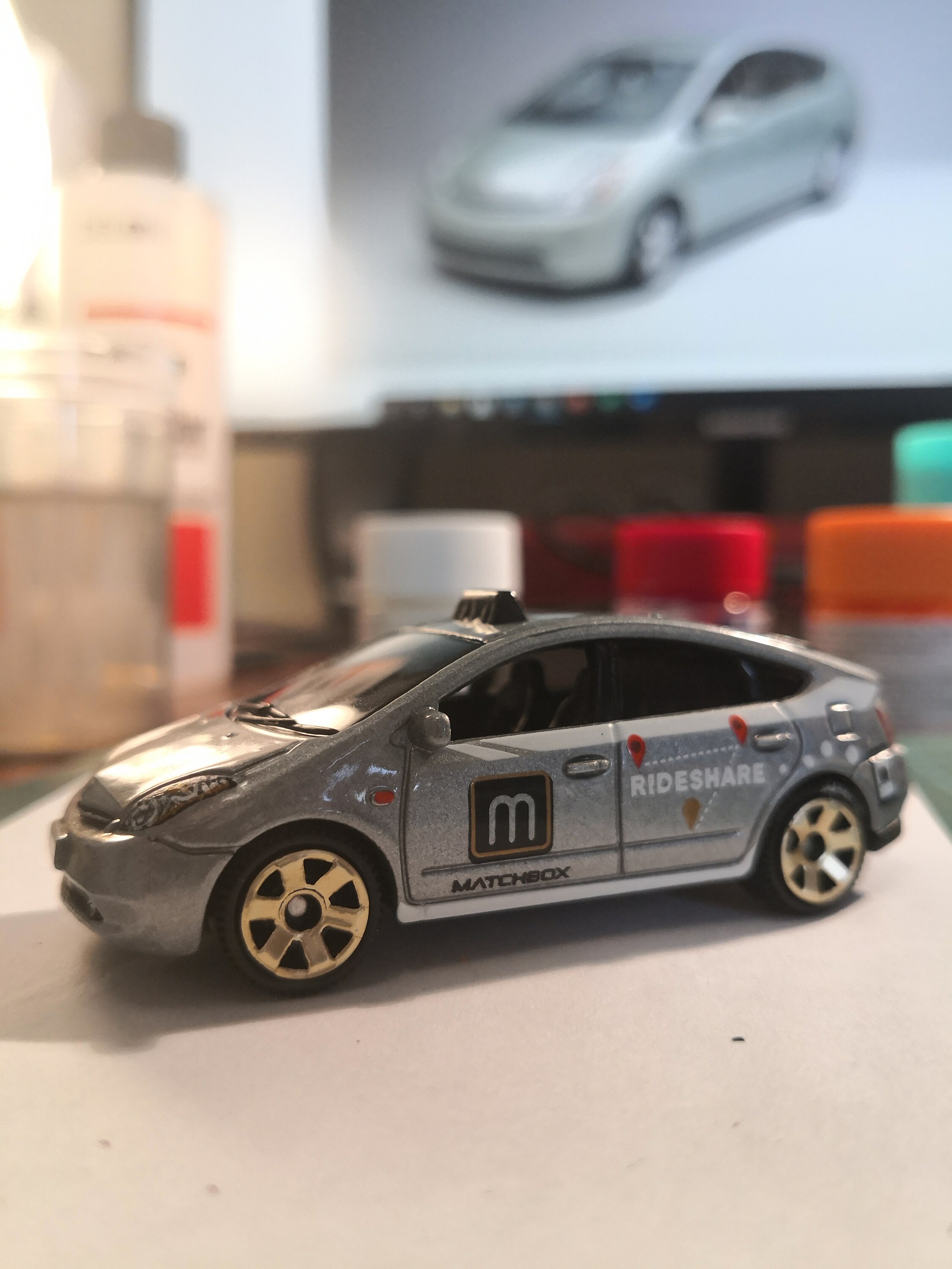 Toys & Games Matchbox Toyota Prius Taxi Custom Detailed 1/64 Diecast ...