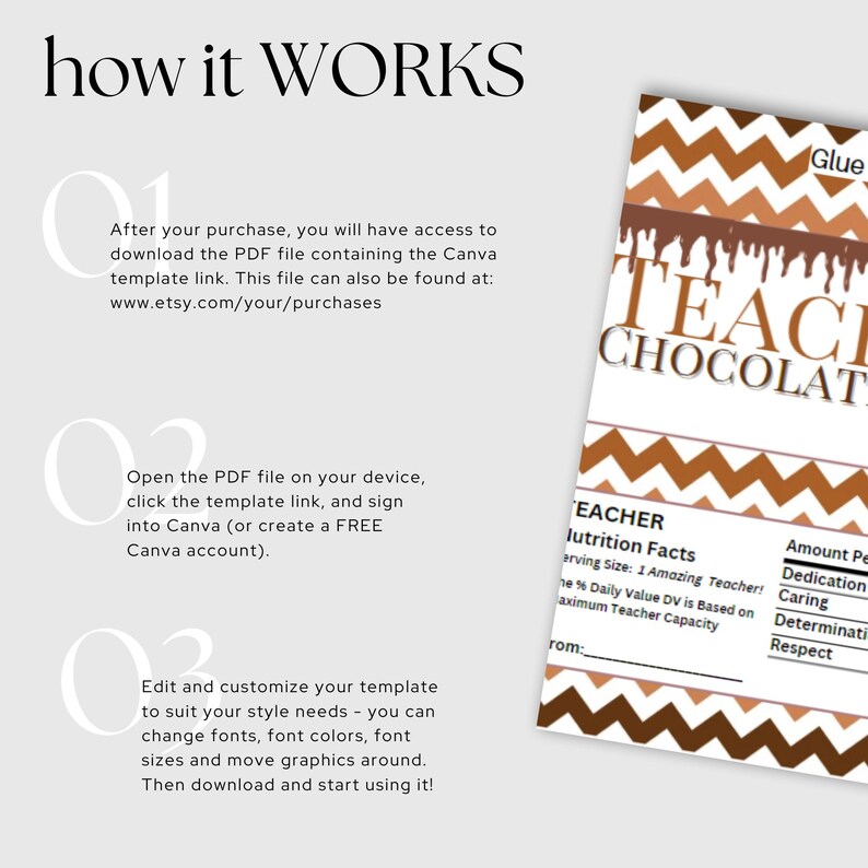 Editable Teacher Appreciation Candy Bar Wrapper, Teacher Gift ...