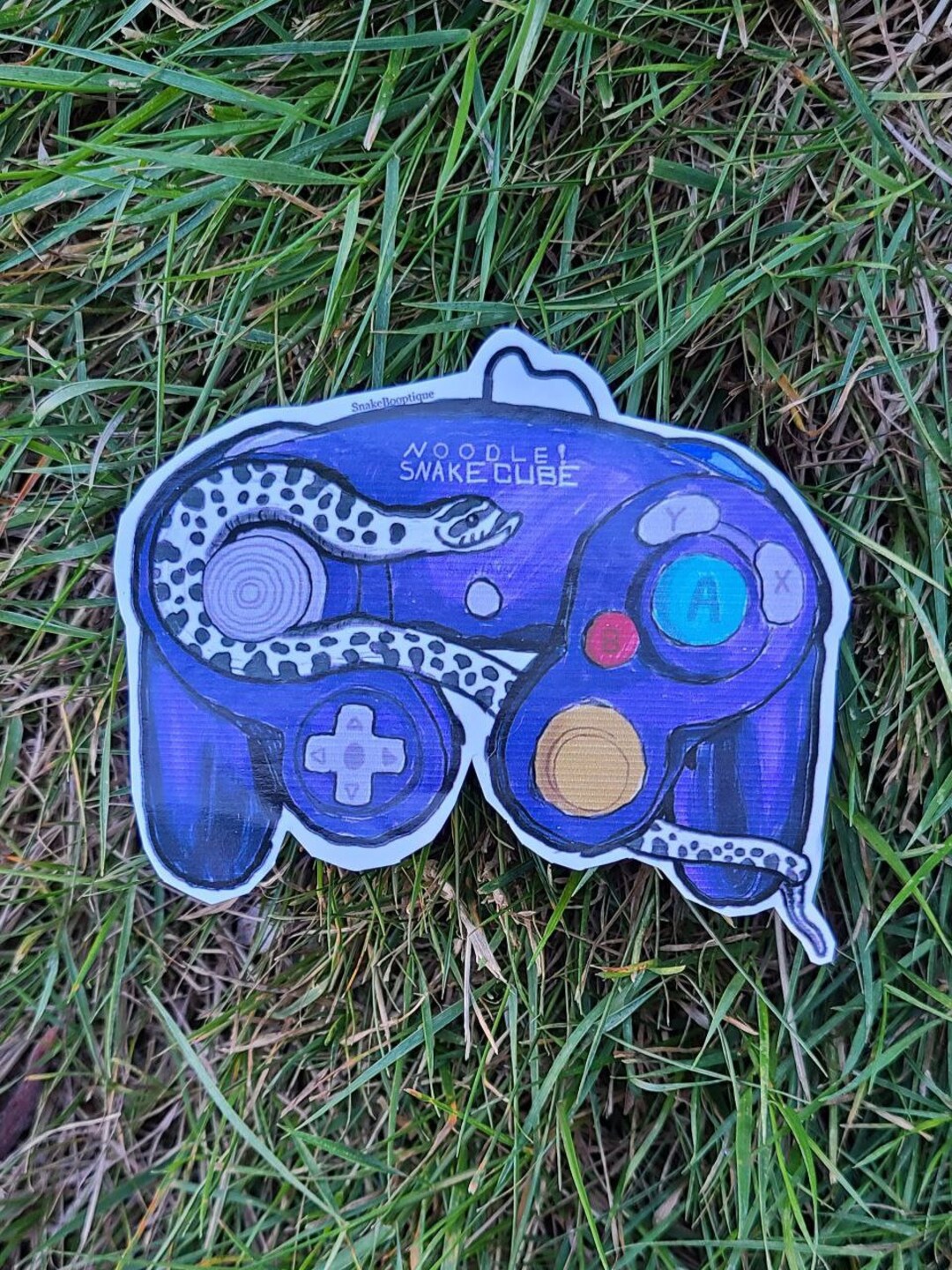Hognose Snakecube | Gamecube | Vinyl Sticker - Etsy