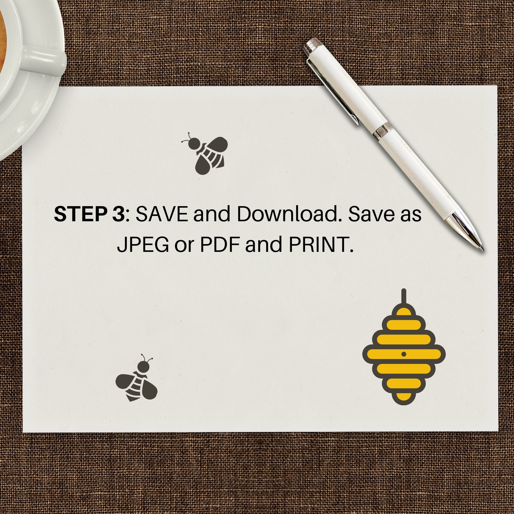 EDITABLE Beehive Behavior Reward Chart, Chore Chart, Printable, Instant ...