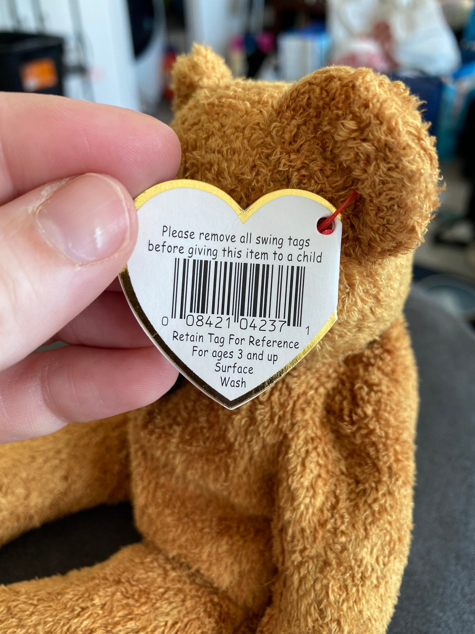 Fuzz Beanie Baby 1998/1999 Beautiful Condition Tags | Etsy