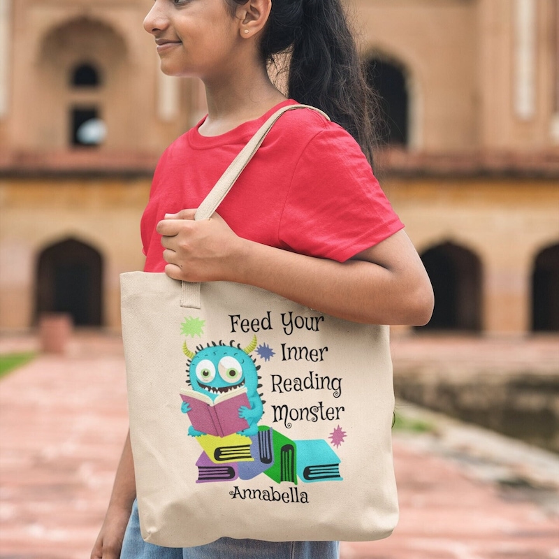 Kids Book Bag - Etsy