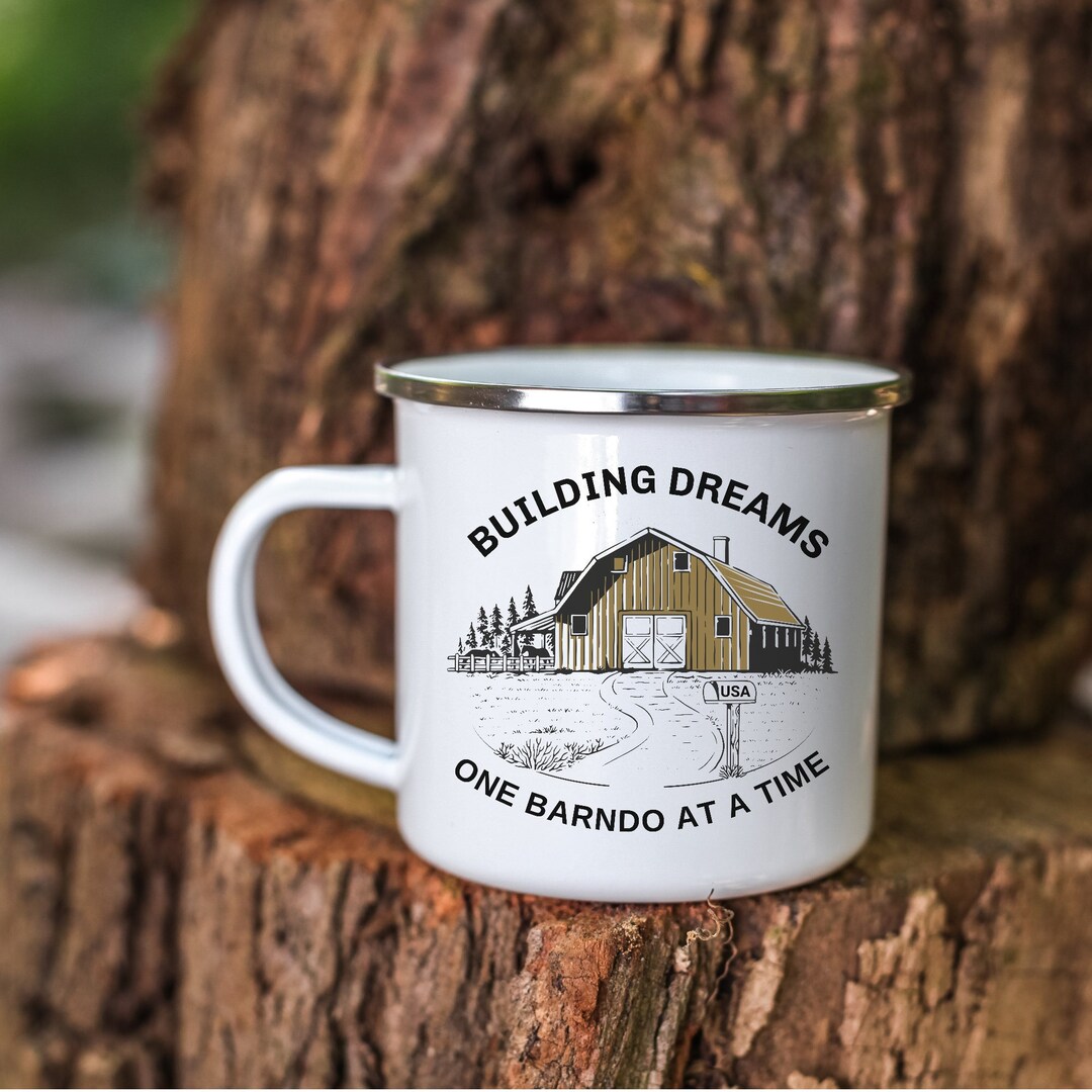 Barndominium Camping Mug, Barndo Camping Mug, Barndominium Home Builder ...