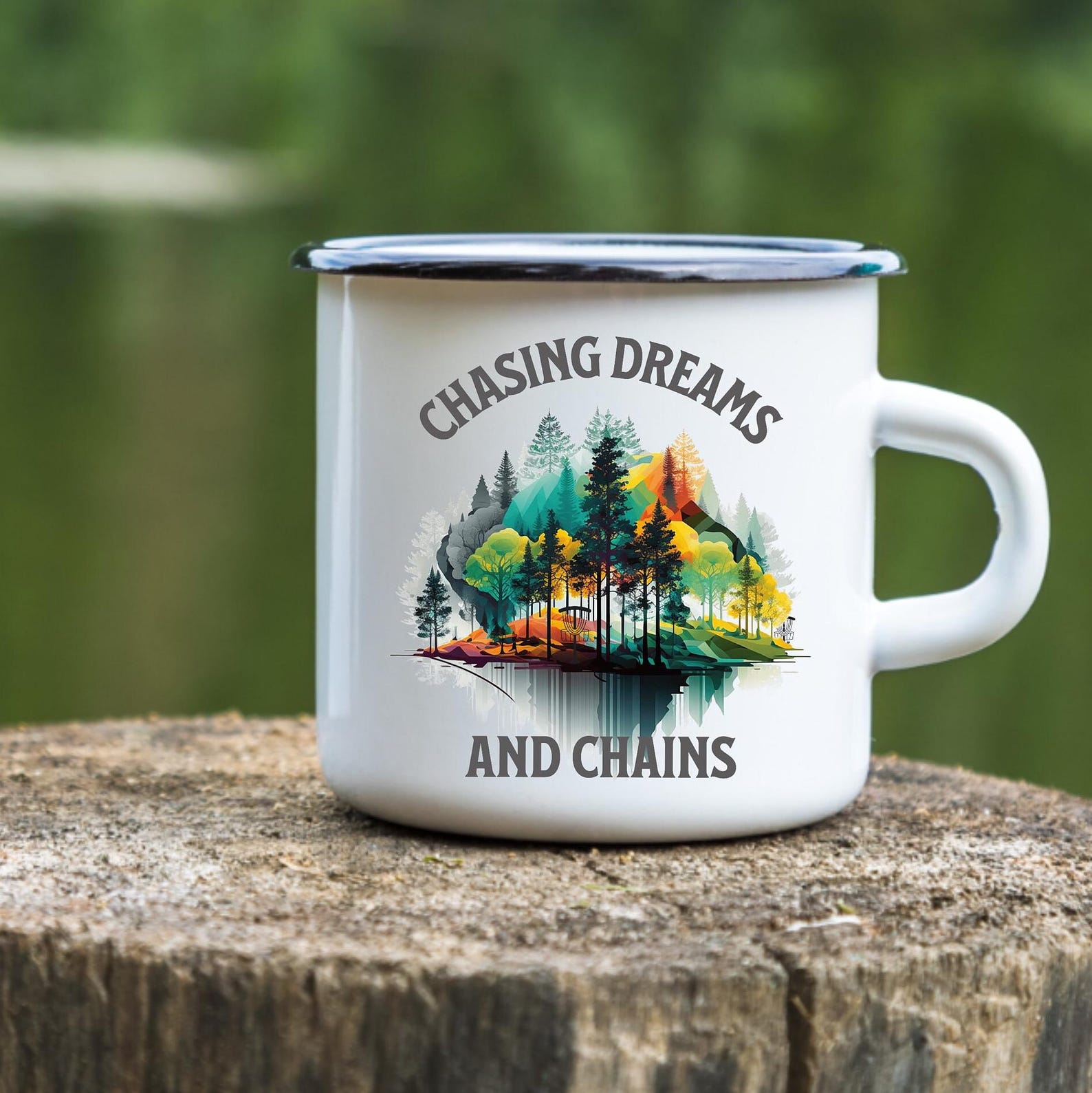 Disc Golf Camping Mug,frisbee Golf Camping Mug,gift for Disc Golfer ...