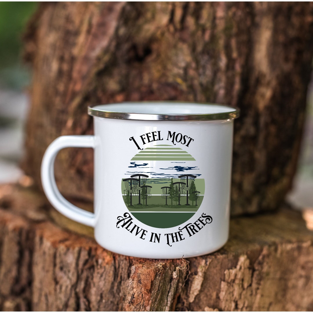 Disc Golf Mug, Disc Golf Gifts for Men, Disc Golf Camping Mug, Flying ...