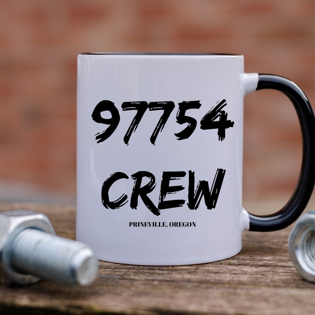 Custom Zip Code Mug, Personalized Central Oregon Mug, Prineville Oregon ...