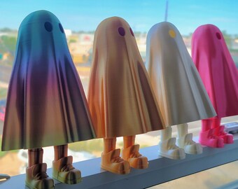 Ghost With Legs Keychain - Etsy