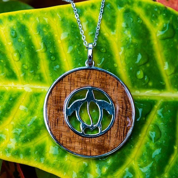 Koa Wood Sea Turtle Spirit Medallion - Etsy