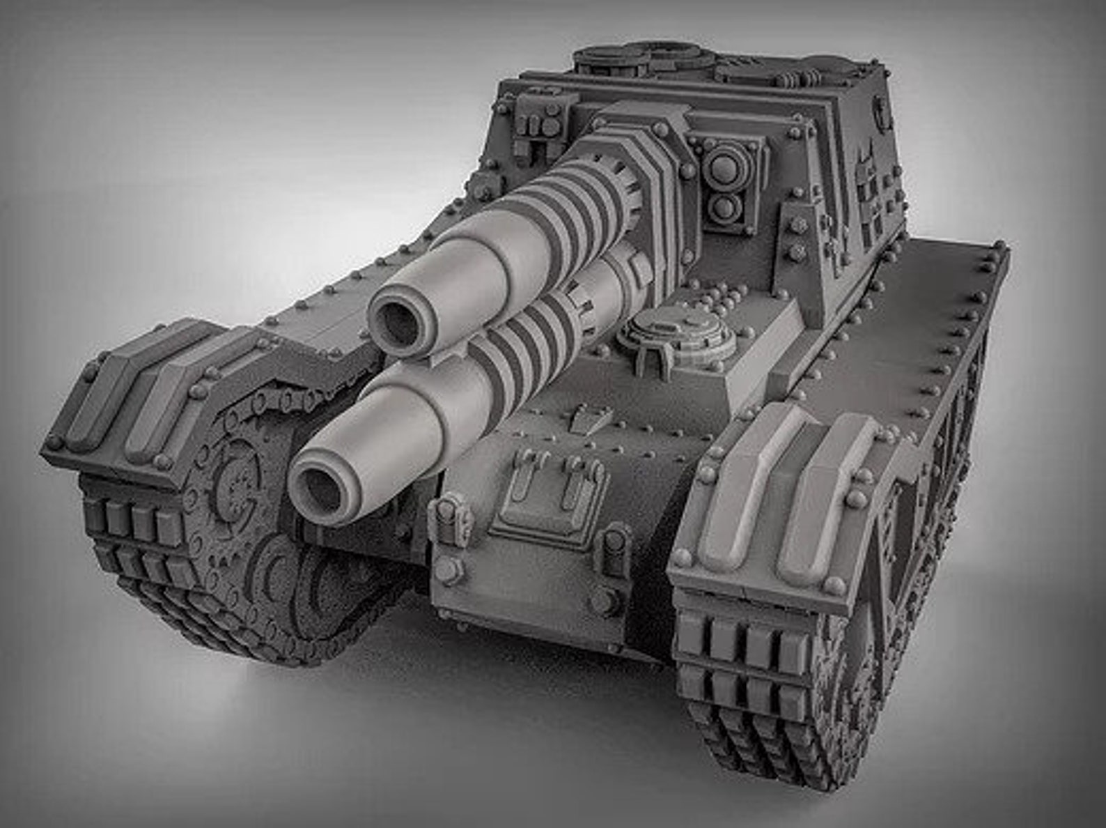 28MM Gothic Sci-Fi Heavy Storm King Tank Compatible with | Etsy