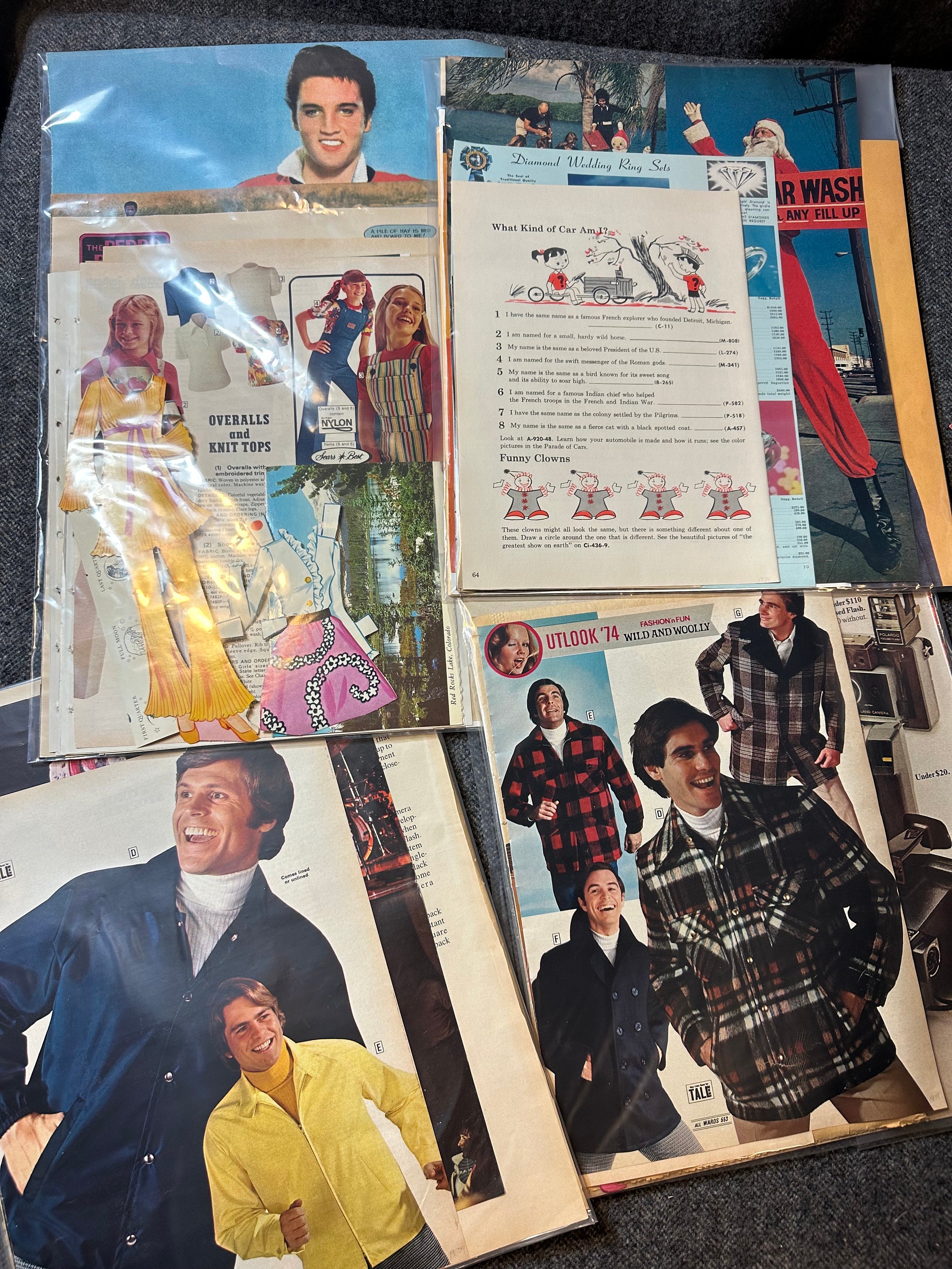 Vintage 1970's Paper Ephemera Bundle - Etsy