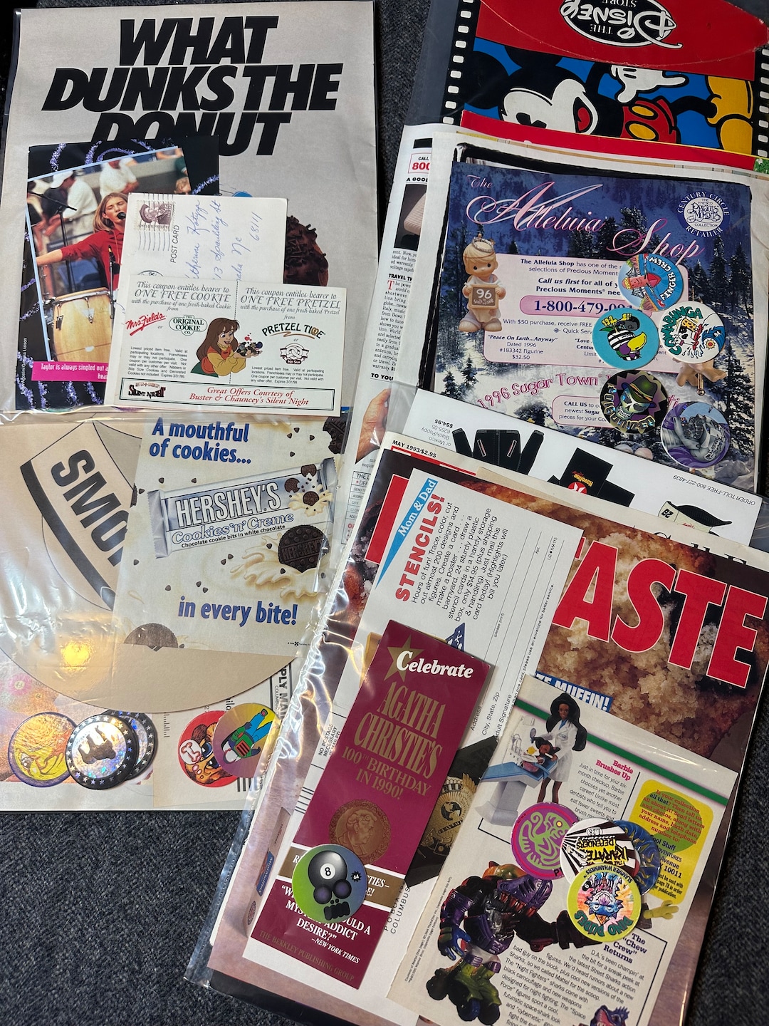Retro 1990's Paper Ephemera Bundle - Etsy