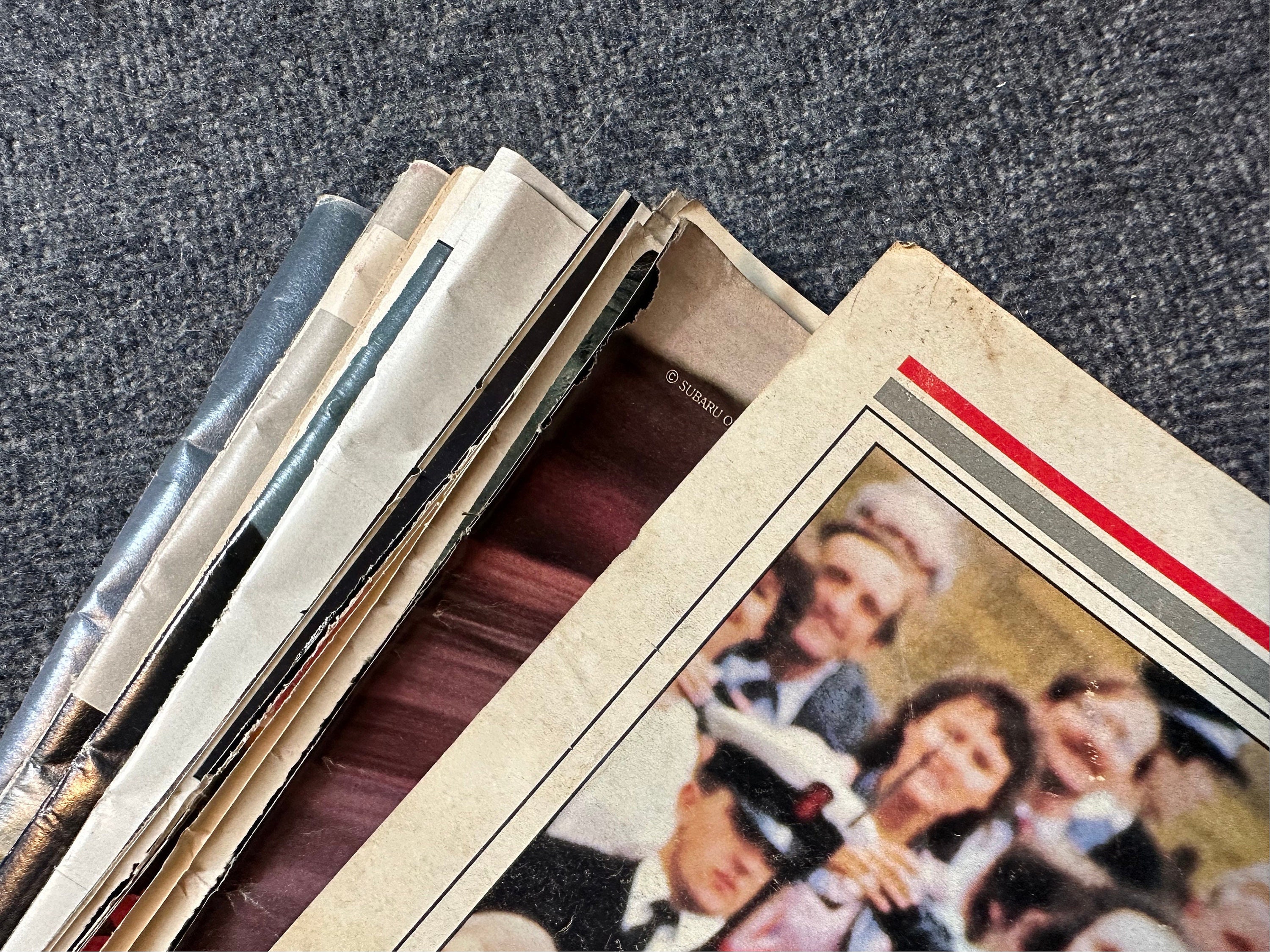 Retro 1980's Paper Ephemera Bundle - Etsy