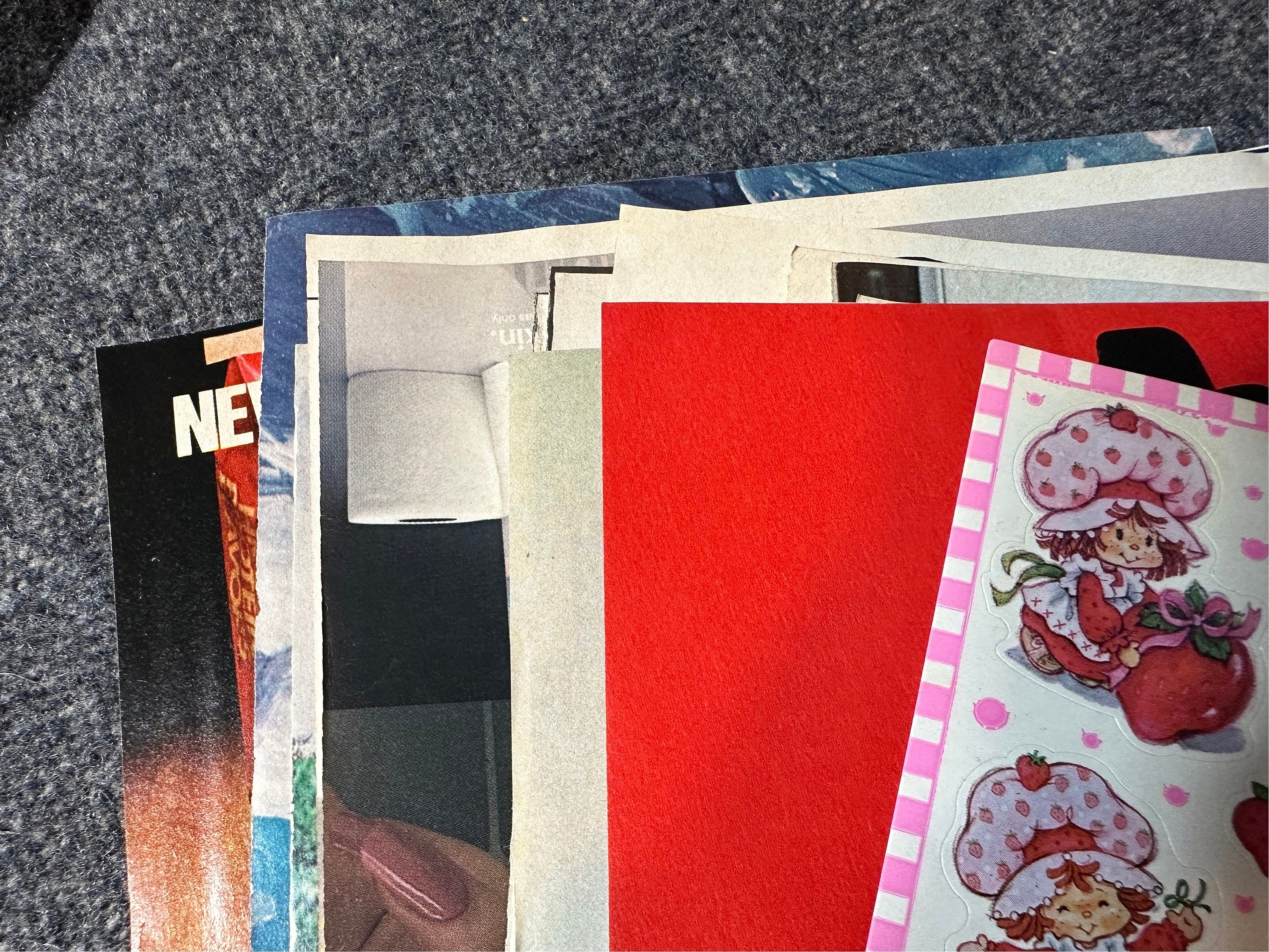 Retro 1980's Paper Ephemera Bundle - Etsy
