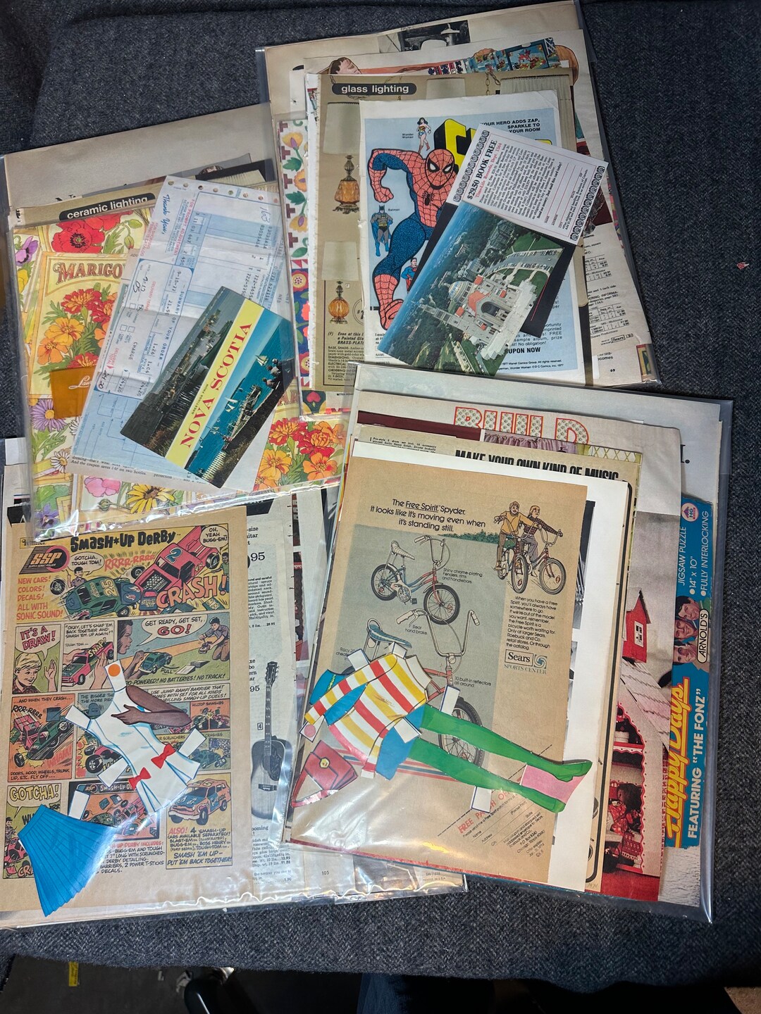 Vintage 1970's Paper Ephemera Bundle - Etsy