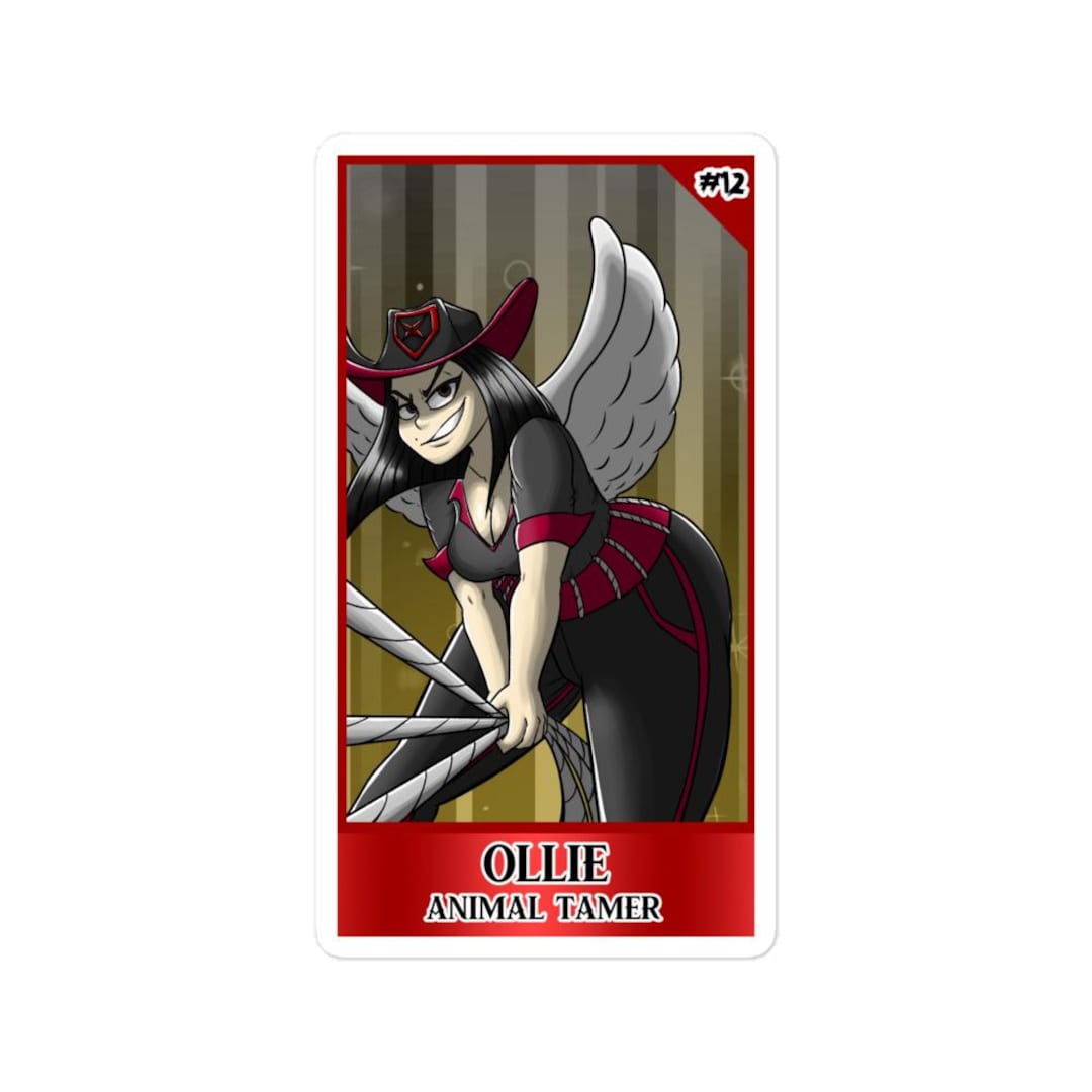 Crimson Cross Crew Card #12: Animal Tamer - Etsy