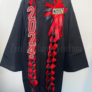 Personalized Graduation Lei With Glitter 2024 - Etsy