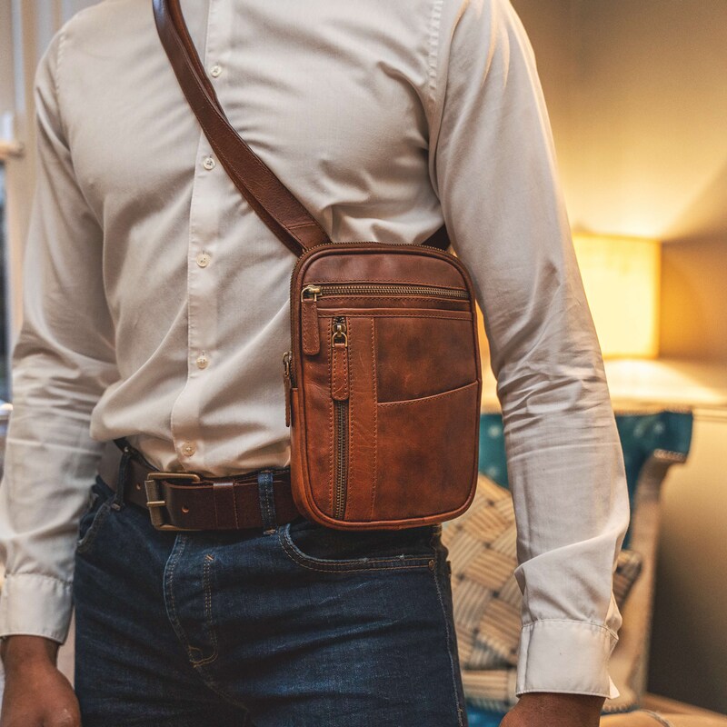 Small Leather Bag - Etsy