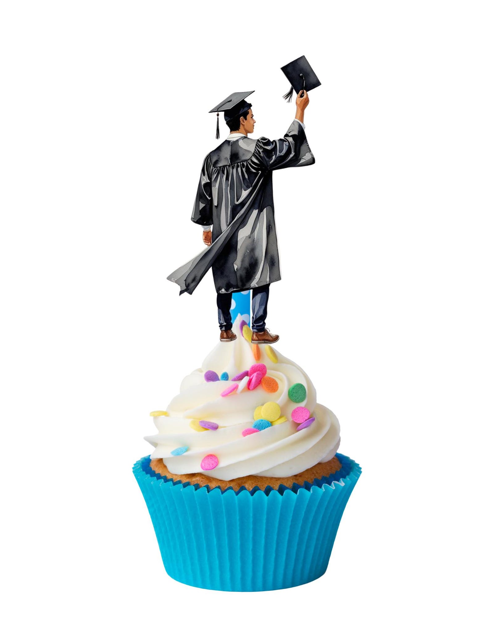 Graduation Boy PNG - Etsy
