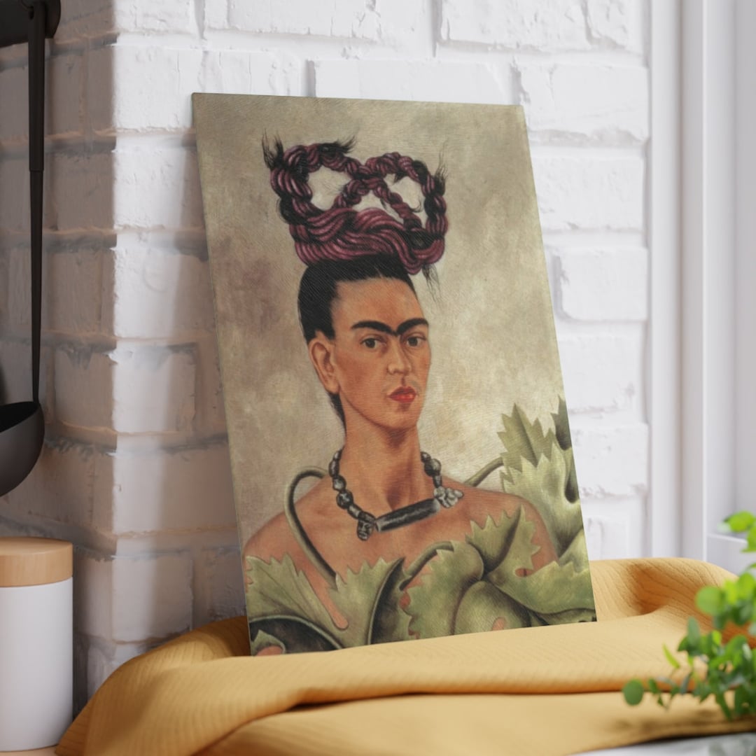 Tabla de cortar de vidrio Frida Kahlo Tabla de cortar de vidrio de ...