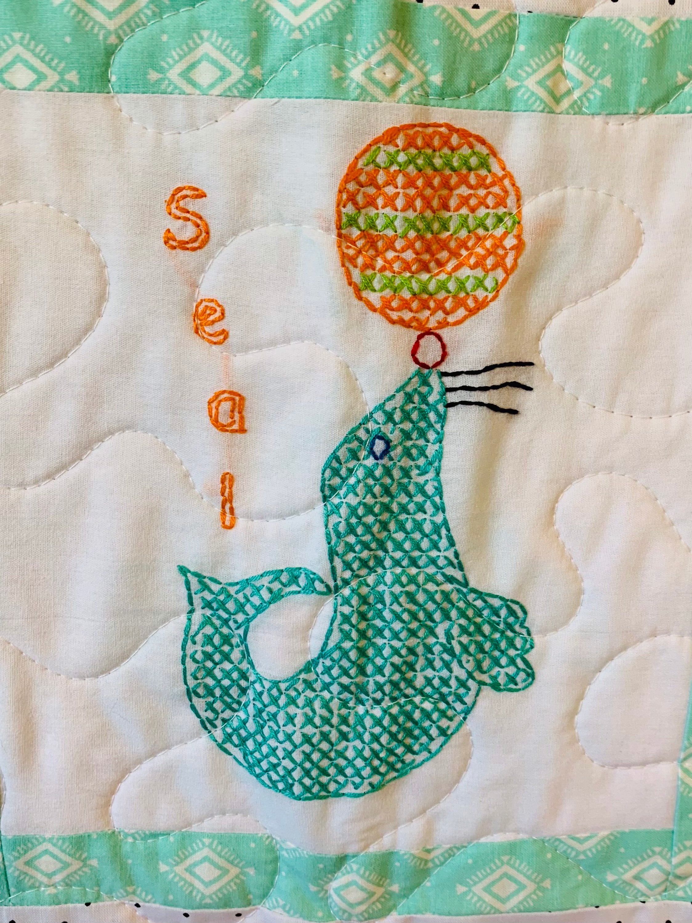 Zoo Animals Baby Quilt - Etsy