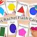 MS RACHEL Shape Flash Cards | Fun & Educational Learning Tools for Kids ...