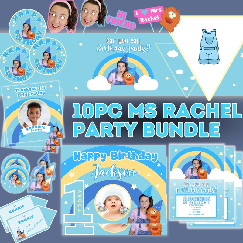 Ms Rachel Birthday Decorations - Etsy