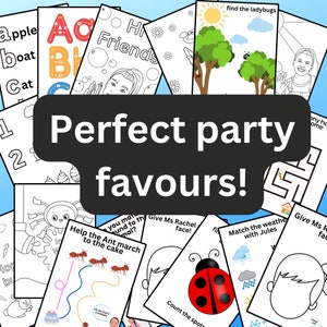 MS RACHEL ACTIVITY Pack | 16 Page | Party Favours | Coloring Pages ...