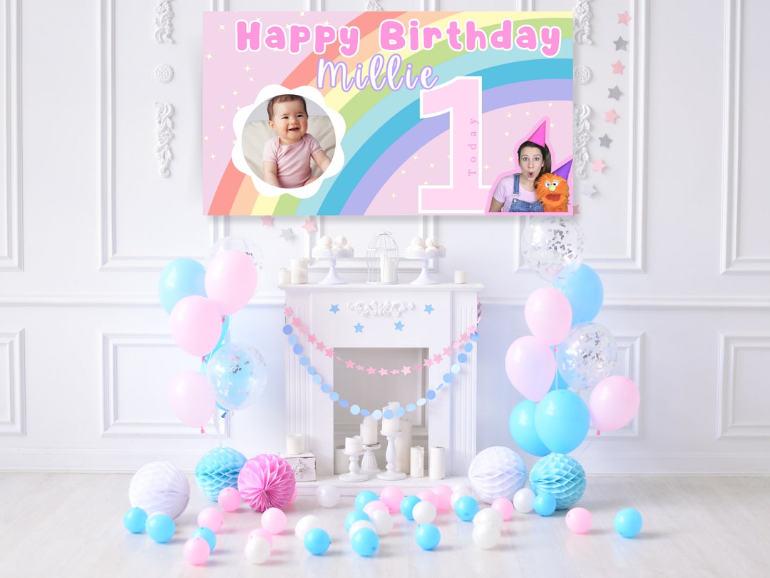 MS RACHEL BIRTHDAY Banner, Ms Rachel Party Decorations, Ms Rachel Party ...