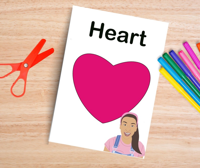 MS RACHEL Shape Flash Cards Fun & Educational Learning Tools - Etsy