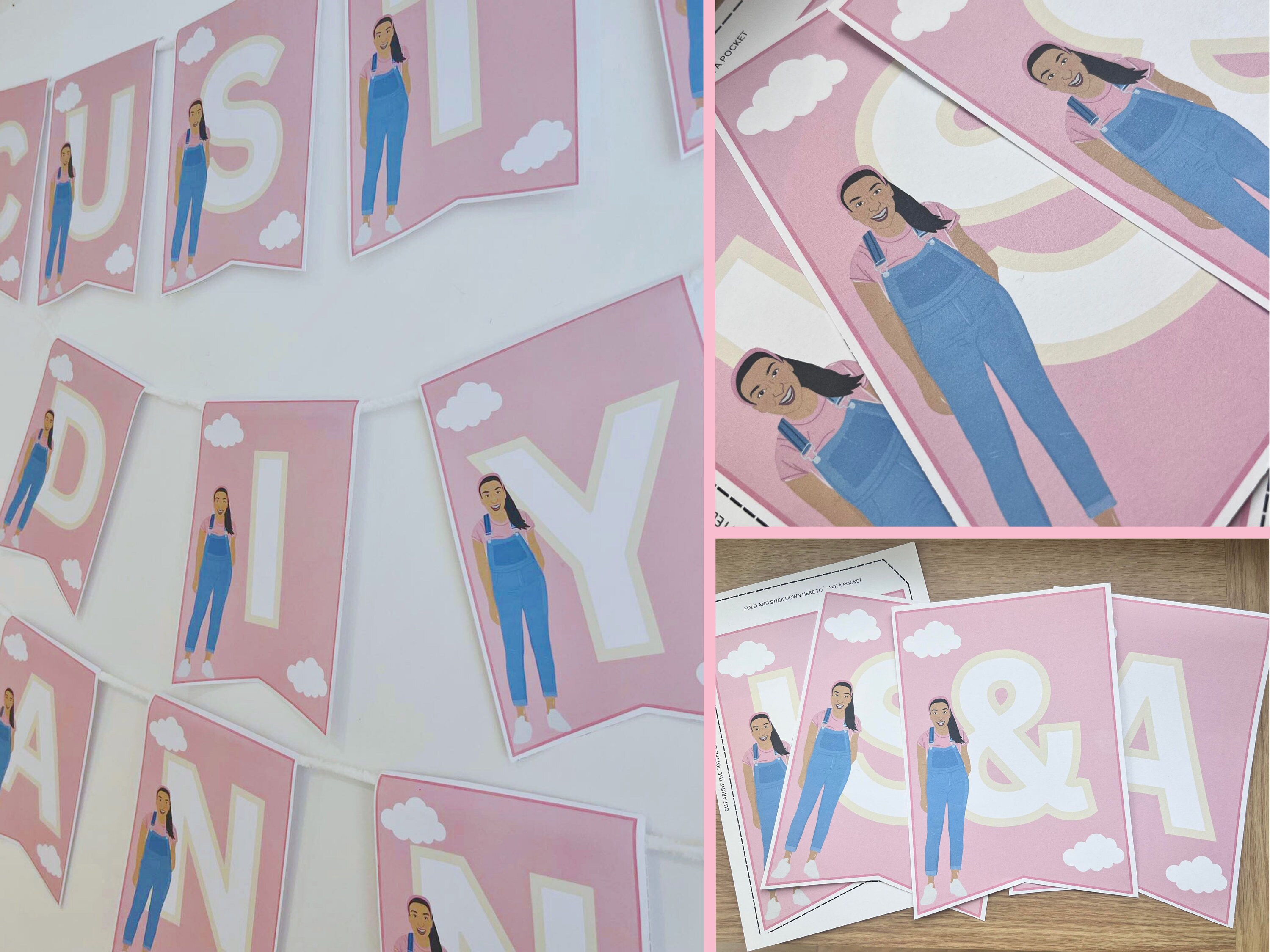 MS RACHEL BANNER, Ms Rachel Party Decorations, Printable, Edit on Canva ...