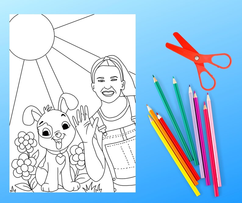 Buy MS RACHEL COLORING Pages, Ms Rachel Party, Printable Ms Rachel ...