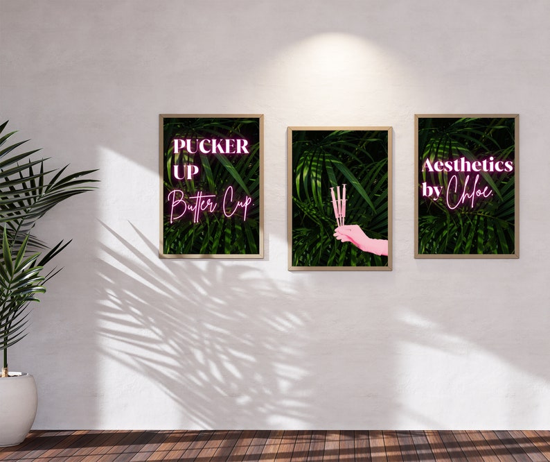 CUSTOMISED FILLER PRINT Digital Art Lip Filler Aesthetic - Etsy