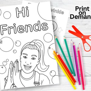 MS RACHEL COLORING Pages, Ms Rachel Party, Printable Ms Rachel ...