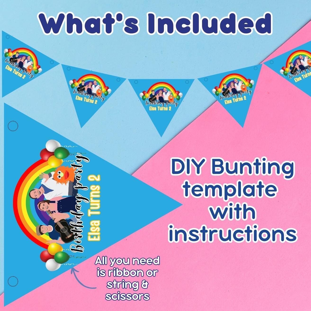 MS RACHEL BIRTHDAY Party Pack, Ms Rachel Party Decorations, Ms Rachel ...