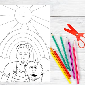 MS RACHEL COLORING Pages, Ms Rachel Party, Printable Ms Rachel ...