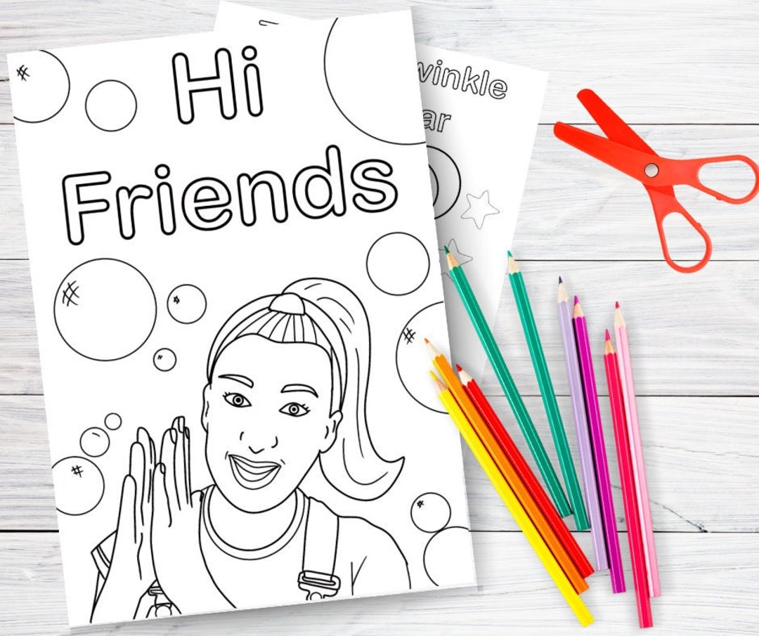 MS RACHEL COLORING Pages Ms Rachel Party Printable Ms Rachel - Etsy UK