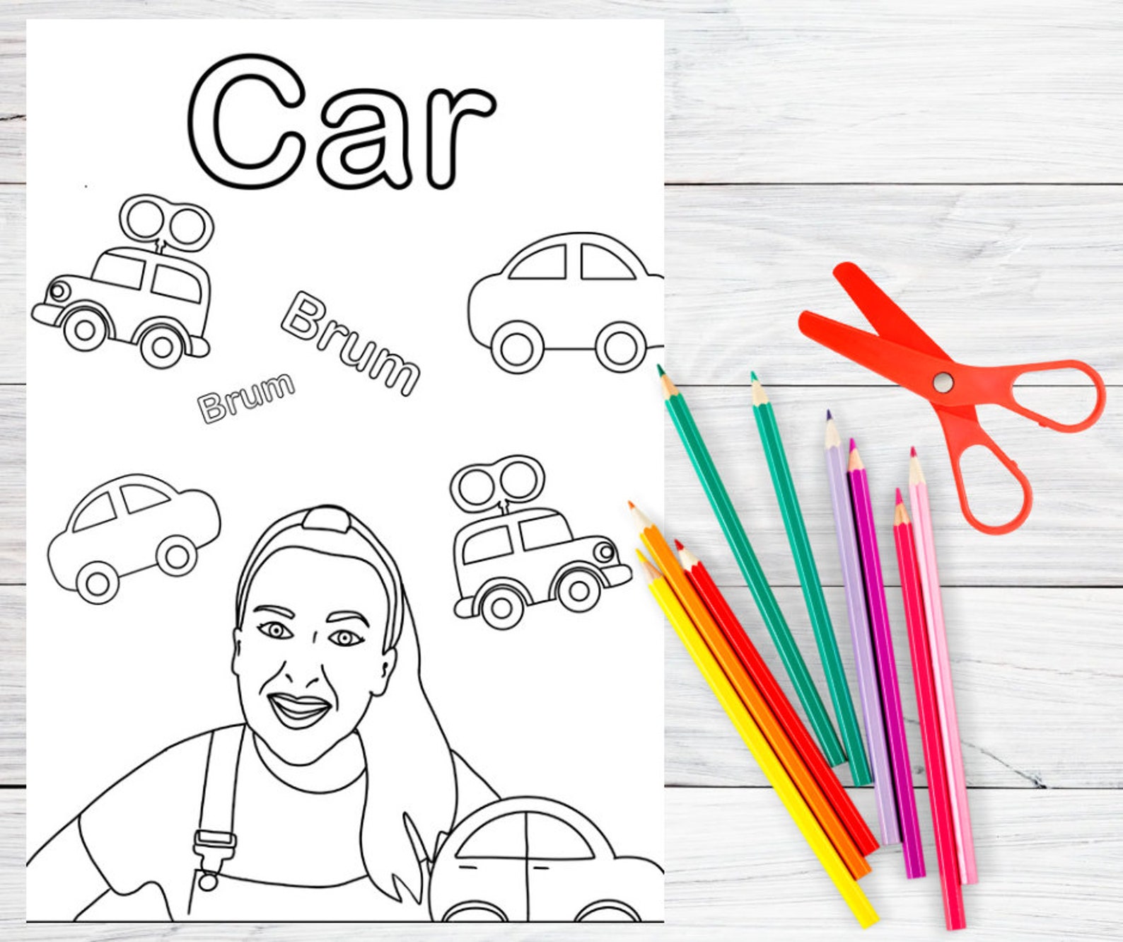MS RACHEL COLORING Pages, Ms Rachel Party, Printable Ms Rachel ...