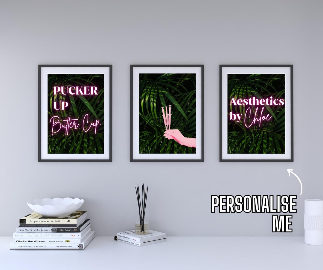 CUSTOMISED FILLER PRINT, Digital Art, Lip Filler, Aesthetic Print ...