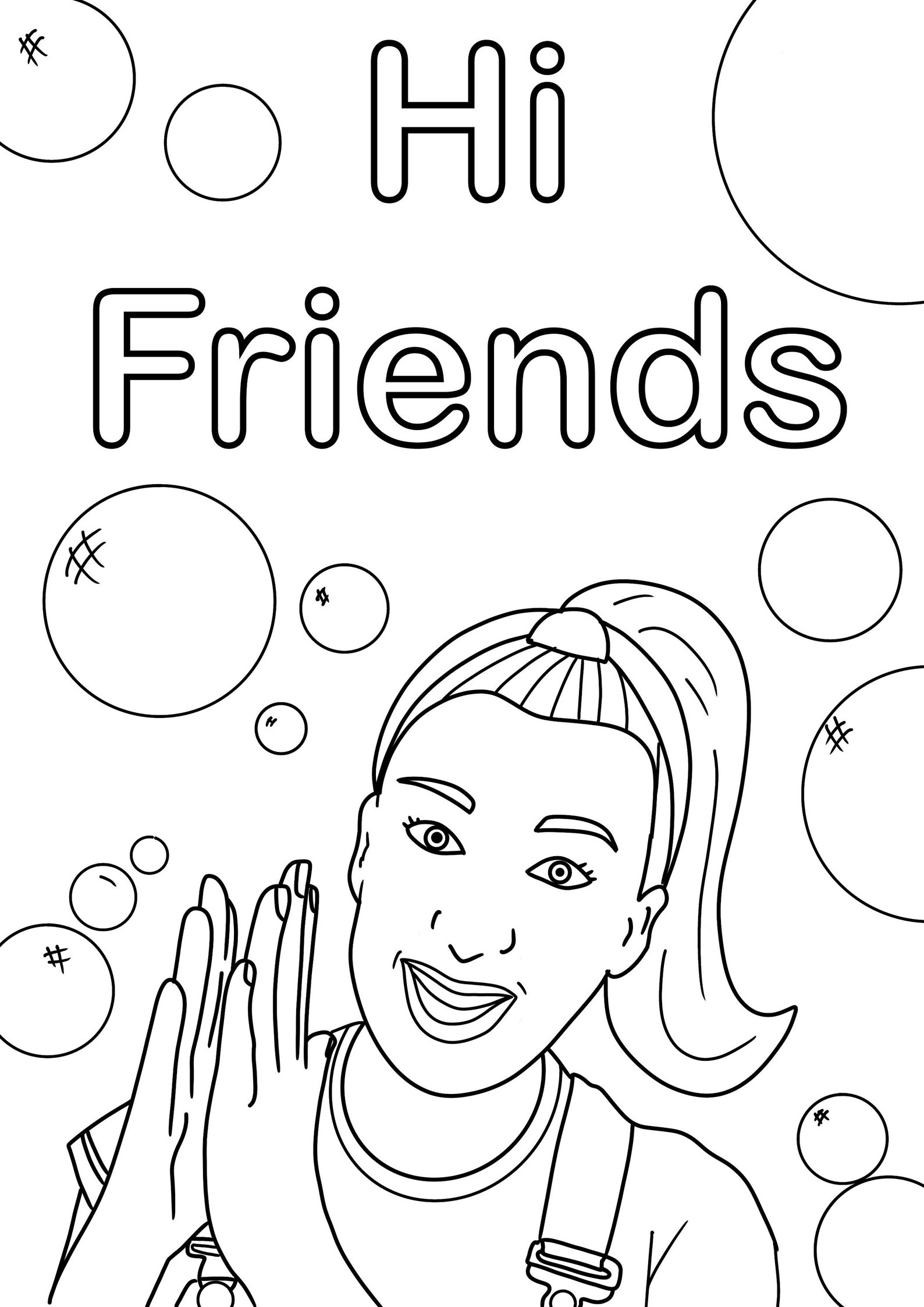 MS RACHEL COLORING Pages Ms Rachel Party Printable Ms Rachel - Etsy UK