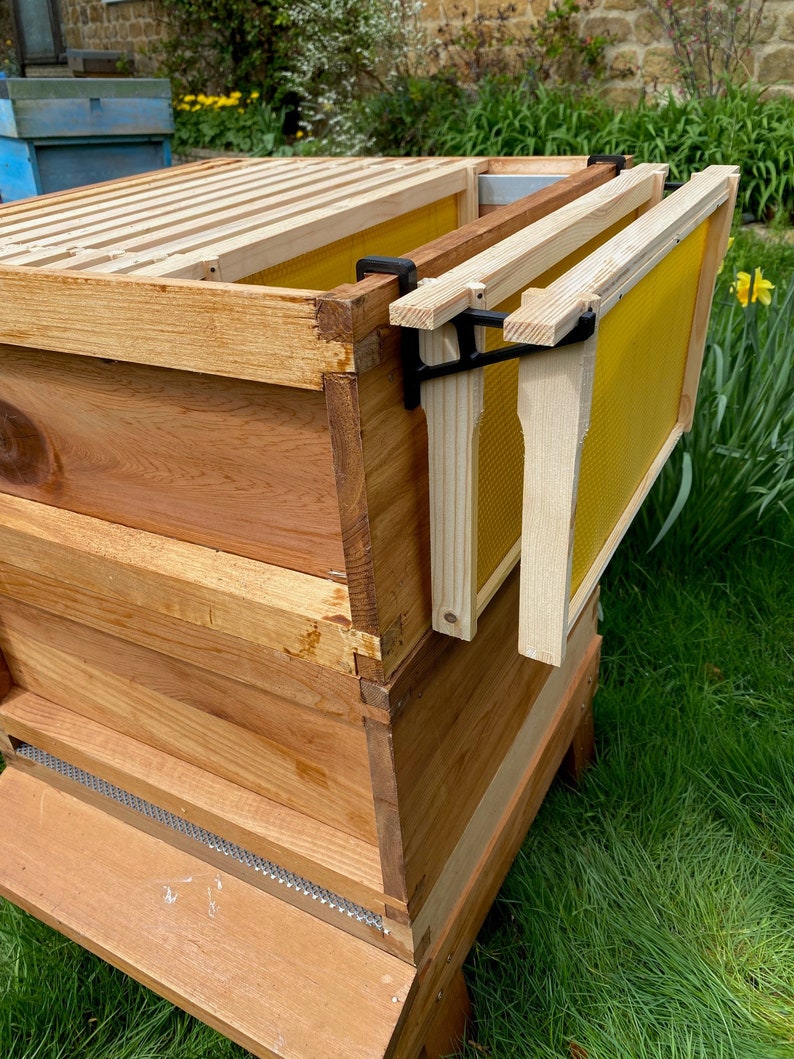 Beehive Frame Holder: Sturdy Plastic Beekeeping Tool (pair) - Etsy UK