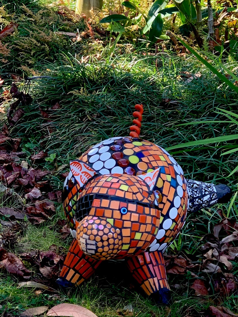 Garden Animals Mosaic Sculptures - Etsy Hong Kong