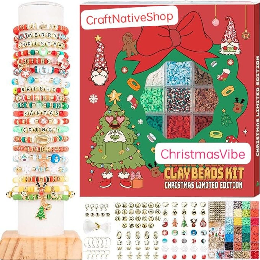 Bracelet Making Kit for Christmas Christmas Beads for Jewelry Making ...