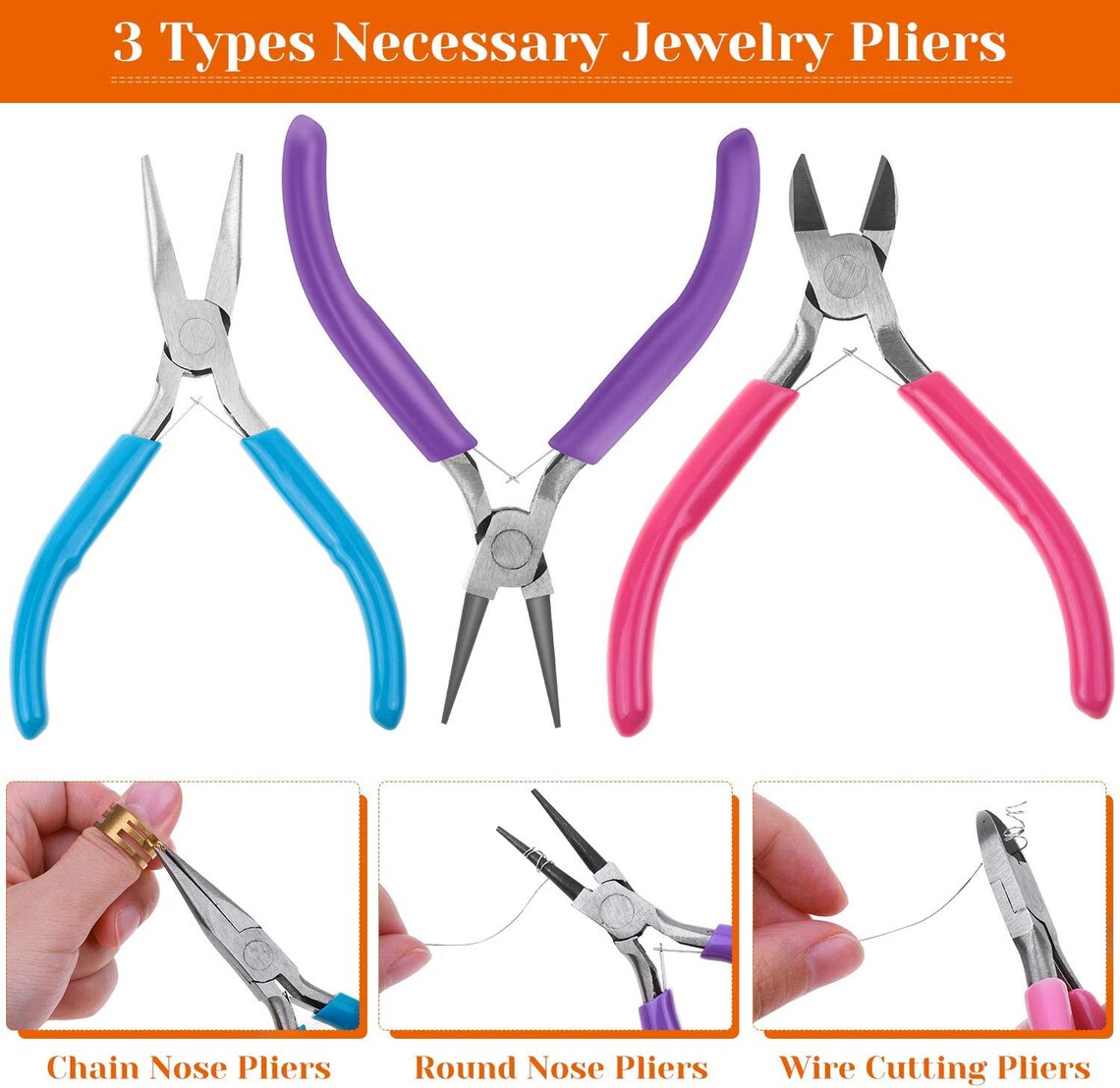 Jewelry Making Kit With Jewelry Making Tools Jewelry Making - Etsy