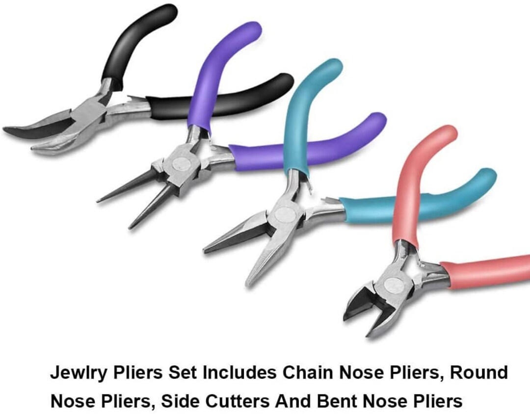 4pcs Jewelry Pliers Tool Set for Jewelry Beading Repair Making - Etsy